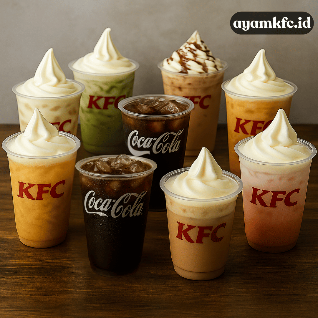 8 Menu Minuman KFC Populer, Yuk Cobain!