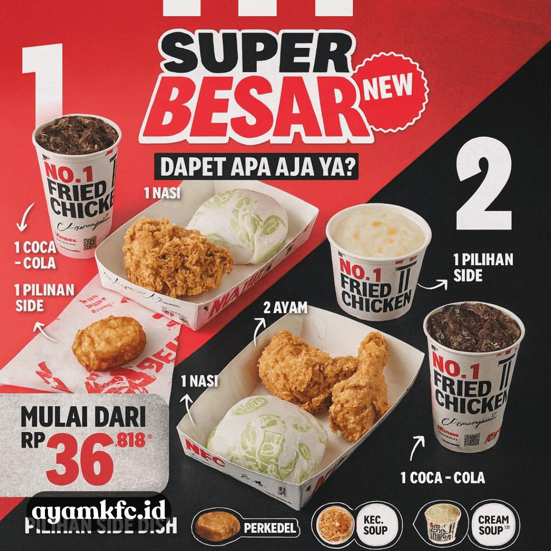 Menu Nasi & Lauk KFC Indonesia: Mana yang Paling Enak?